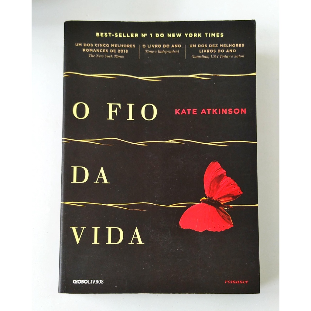 O Fio da Vida de Kate Atkinson pela Globo Livros (2014) | Shopee Brasil