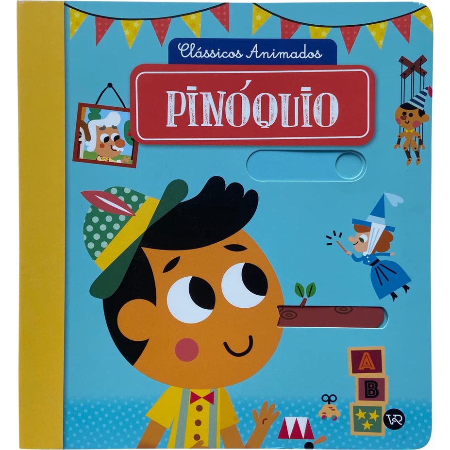 Livro - Clássicos Animados: Pinóquio | Shopee Brasil