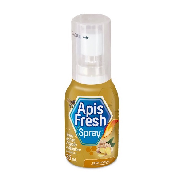 Spray Apis Fresh Mel, Própolis E Gengibre Arte Nativa - 35ml | Shopee ...
