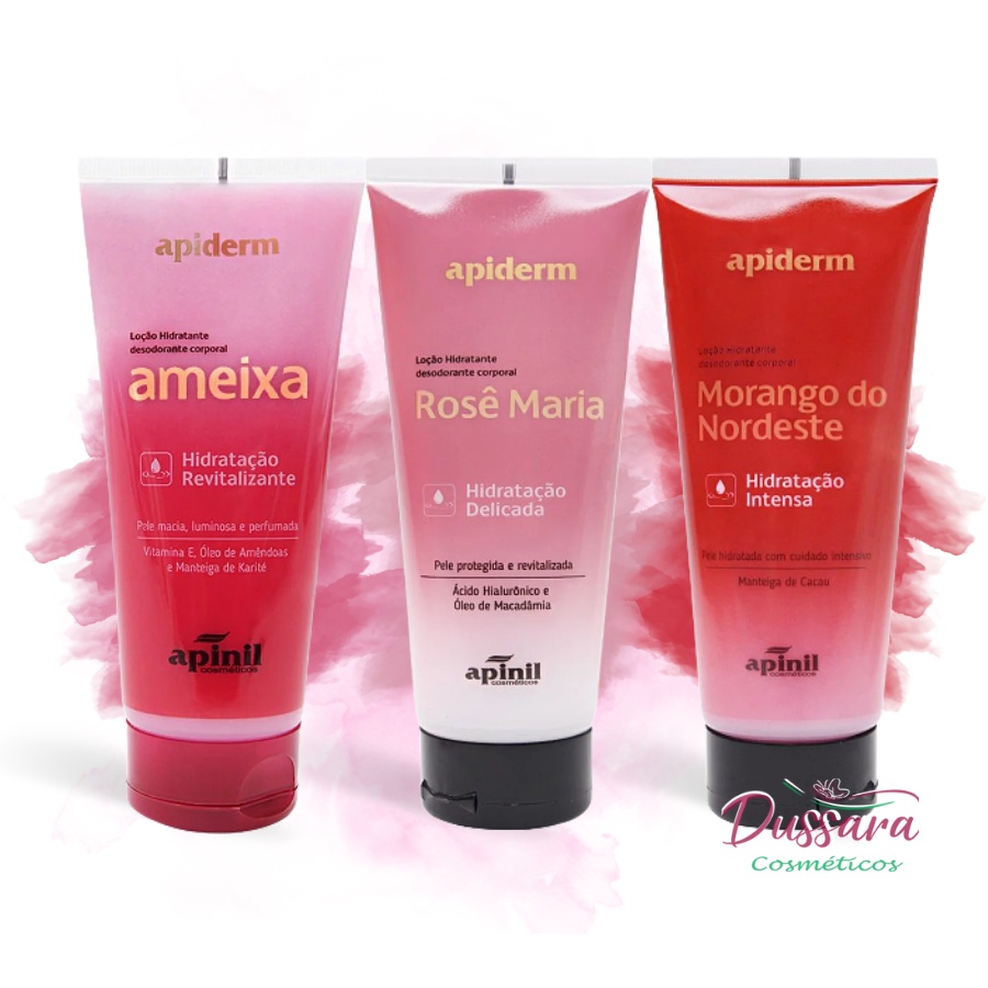 Loção Hidratante Desodorante Corporal Apiderm - Apinil - Delicada ...