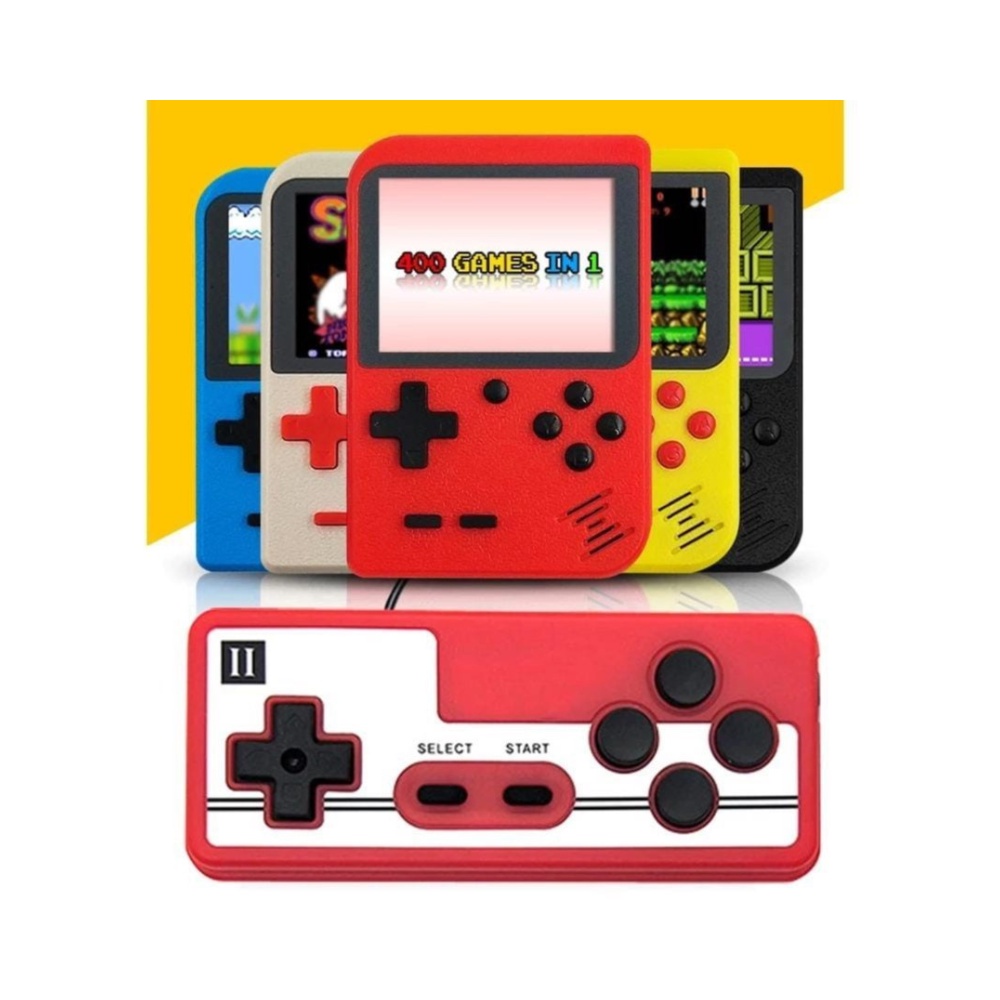 Mini Vídeo Game Portátil 400 Jogos Internos Clássicos Com Controle Sup ...