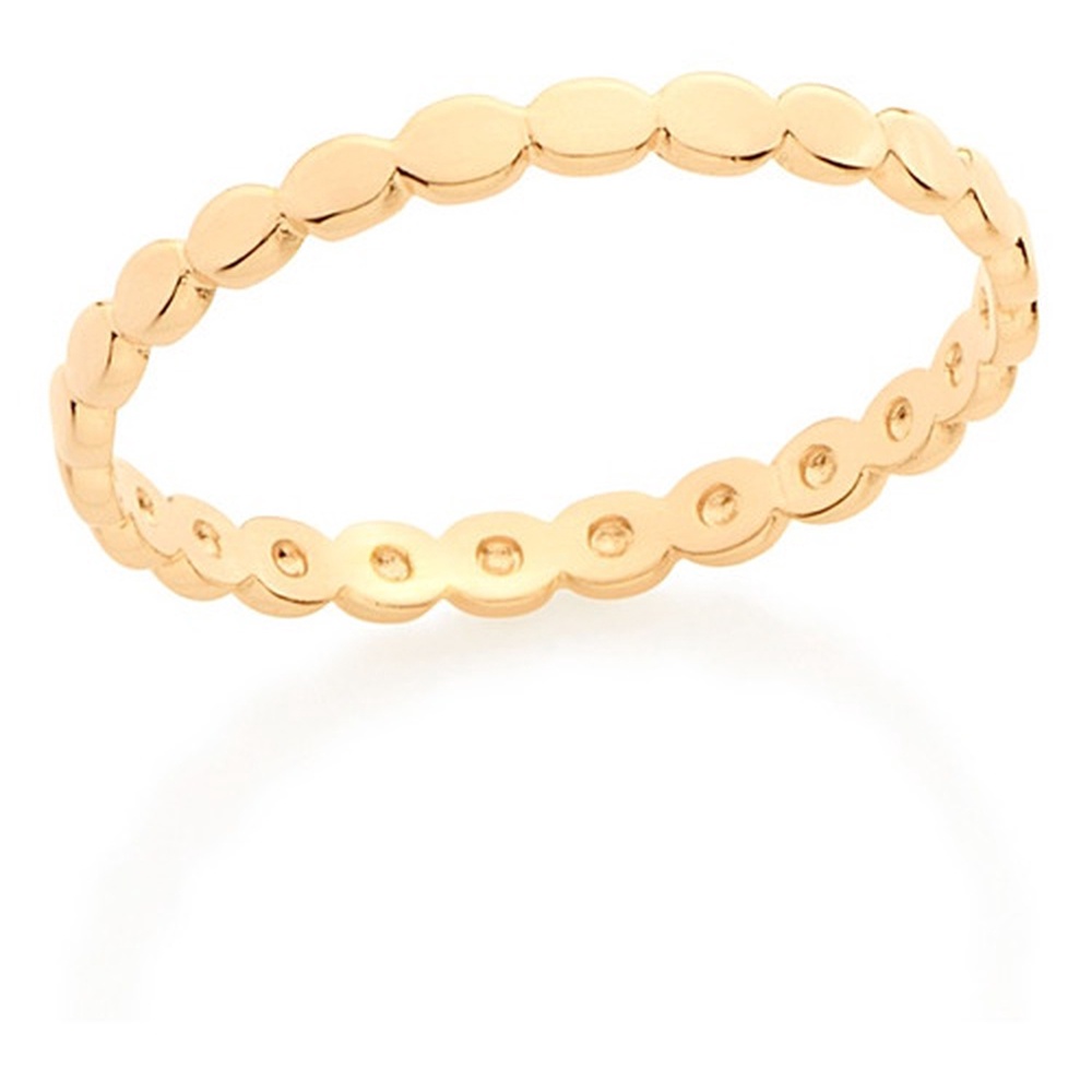 Anel Skinny Ring Esferas Ovais, Achatadas Rommanel 512605 Vb | Shopee ...