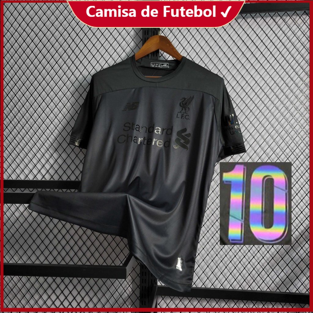 Camisa De Futebol Retro 19/20 Temporada De Jogo Liverpool Edição ...