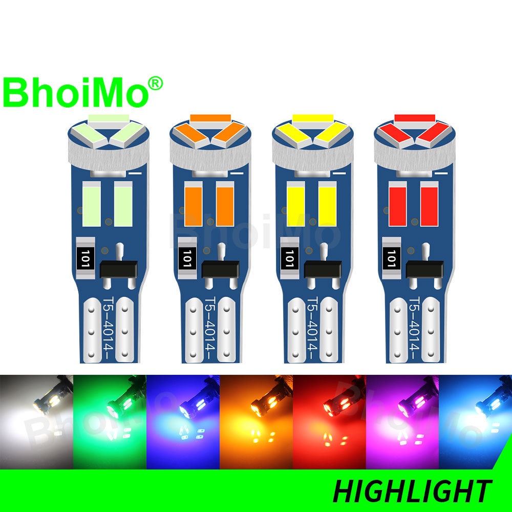 Bhoimo Promessa T5 W3W 4014 Led Indicador de Sinal Indicador de Sinal Led Instrumento Painel de ...