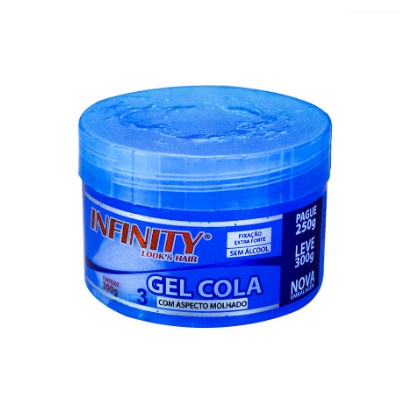 Gel Cola Aspecto Molhado Infinity 300g | Shopee Brasil