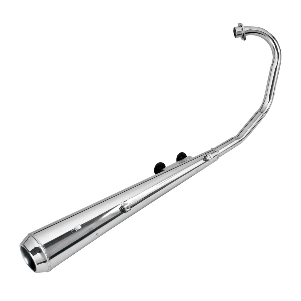 Escapamento Estralador Turuna Fan 150/Titan KS Cromo Polimet | Shopee ...