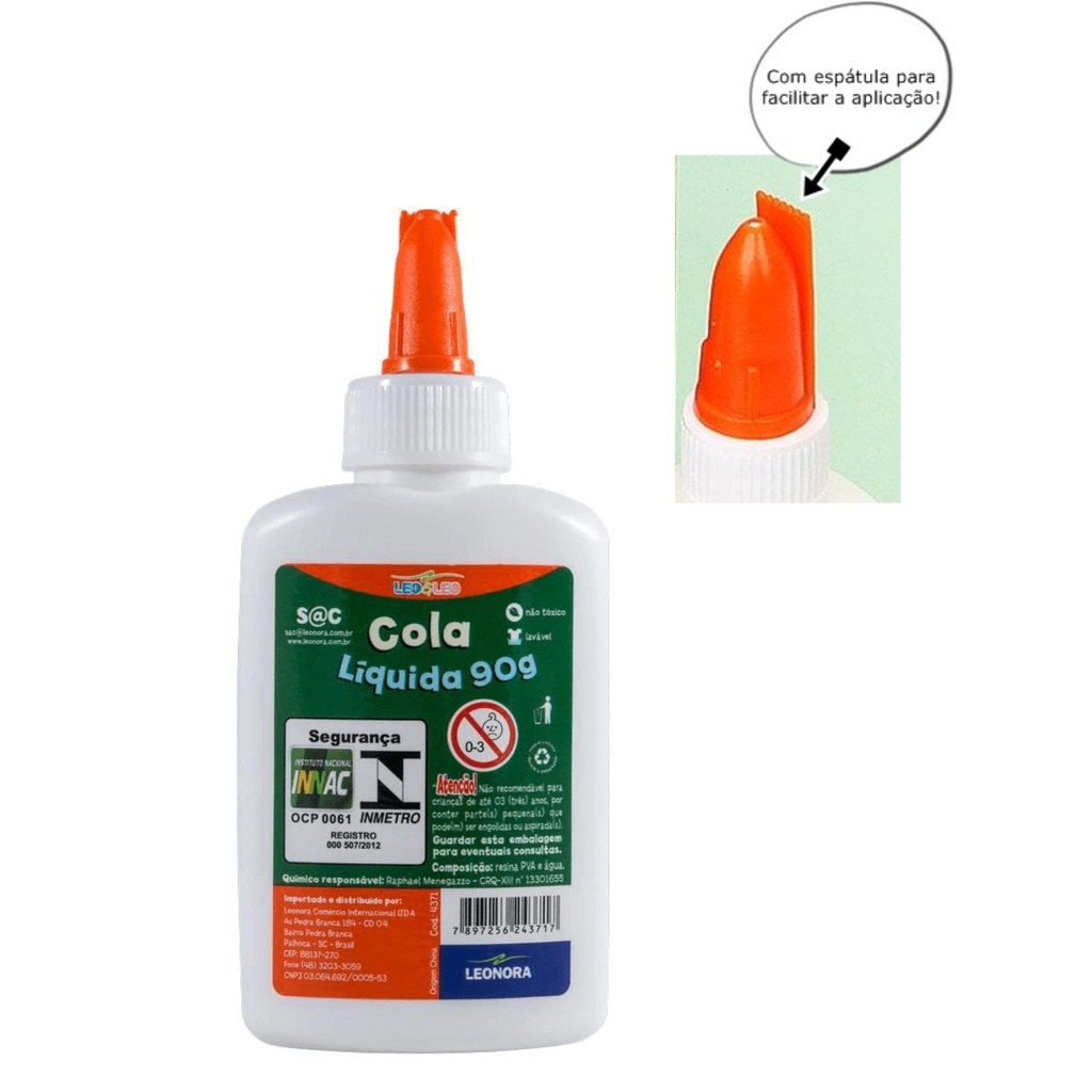 Cola líquida Leo & Leo - 90g | Shopee Brasil