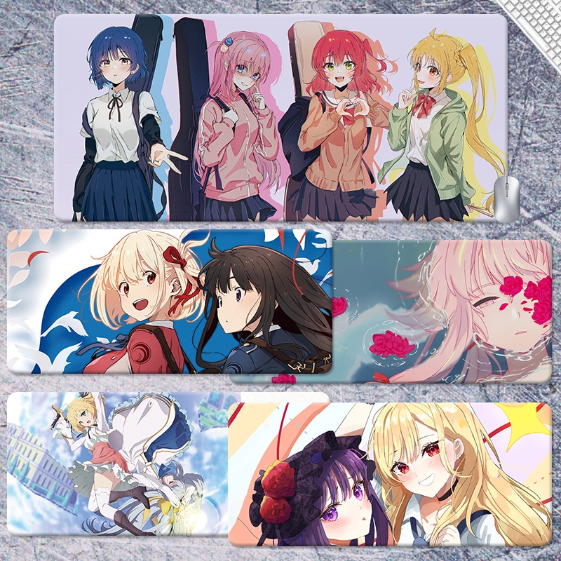 Animação anime Mouse pad BOCCHI THE ROCK New Kitagawa Marin Teclado ...