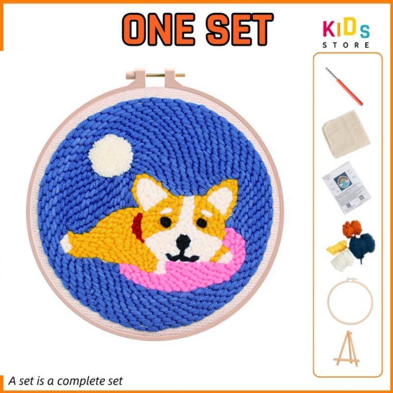 Kit De Bordados-Com Agulhas Para Iniciantes-Conjunto De Pontos Cruzados ...