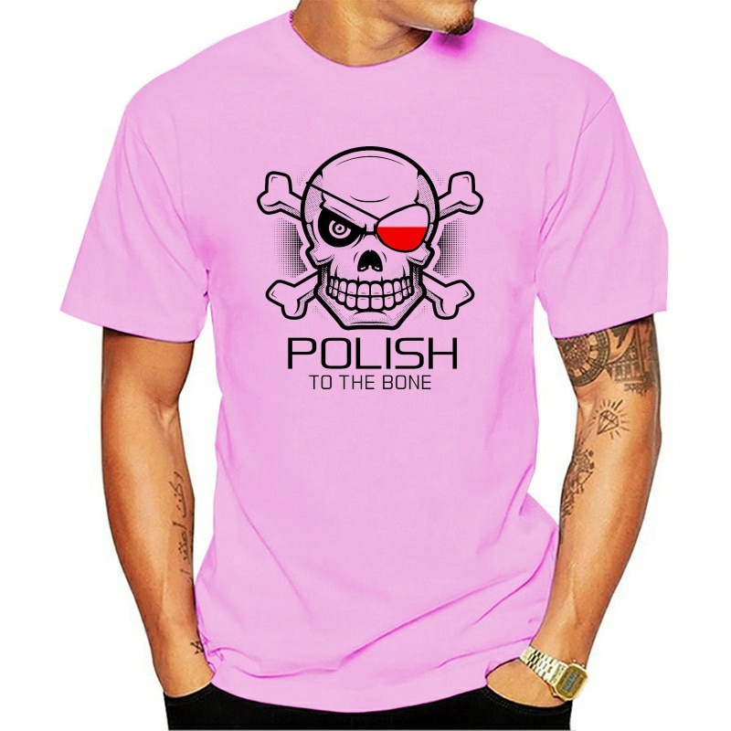 Camiseta de algodão Beat Vestuário Mens Engraçado Novidade Polonês To ...