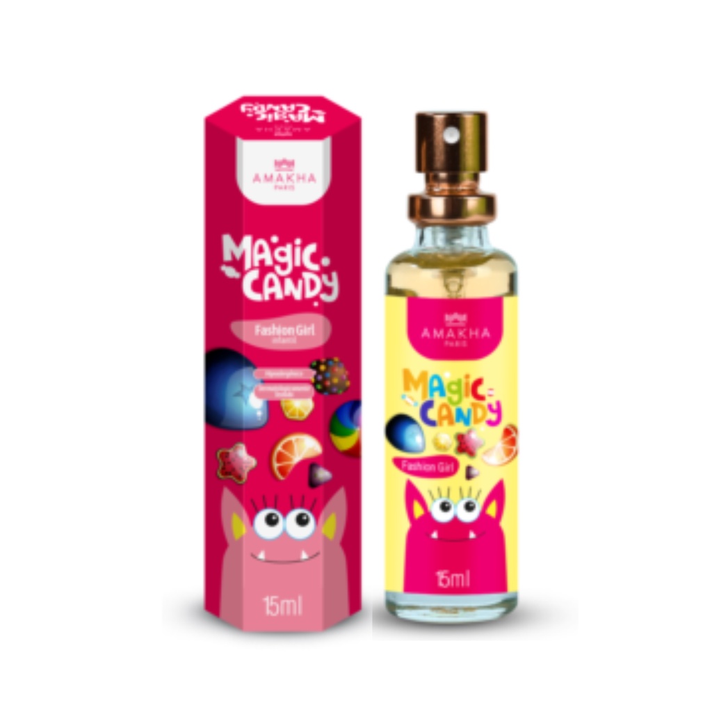 Perfume Infantil Magic Candy Amakha Paris 15ml | Menina | Shopee Brasil
