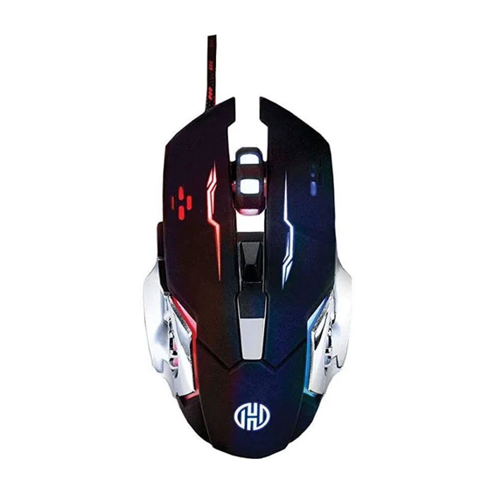 Mouse Gamer Com Led Hoopson 1200 A 2400 Dpi 6 Botões | Shopee Brasil