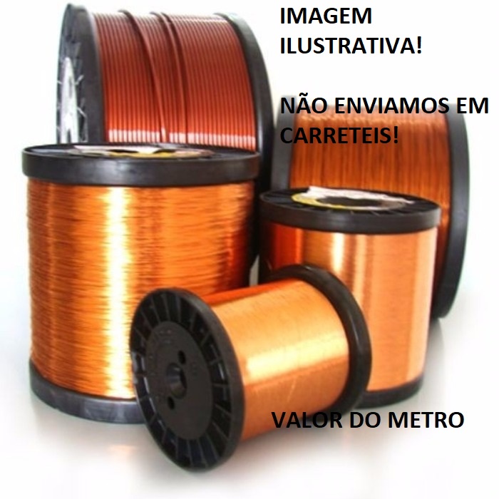 Fio Esmaltado 18 AWG METRO 10.33.018 | Shopee Brasil