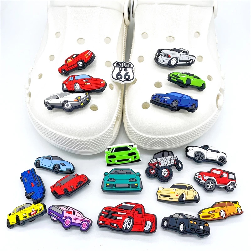 Desenhos Animados Jeep Crocks Jibbitz Coleção De Carro Croc Pino Crocs ...