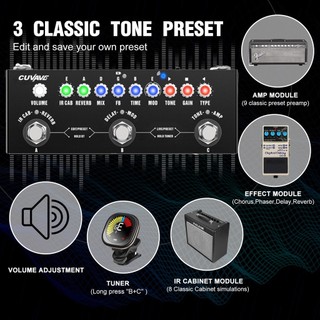 CUVAVE cube baby Multi-Efeitos pedal de guitarra Acessórios para ...
