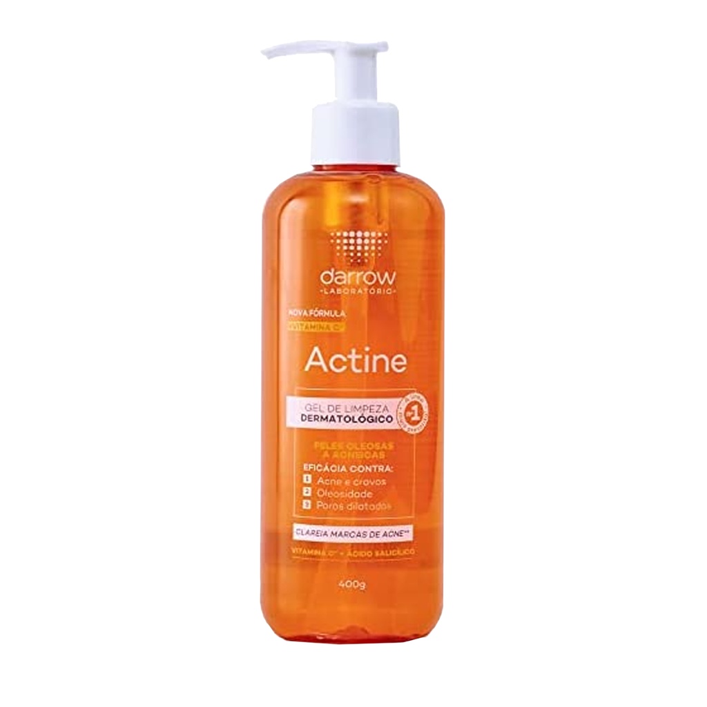 Actine Gel de Limpeza Dermatológico Darrow 400g | Shopee Brasil