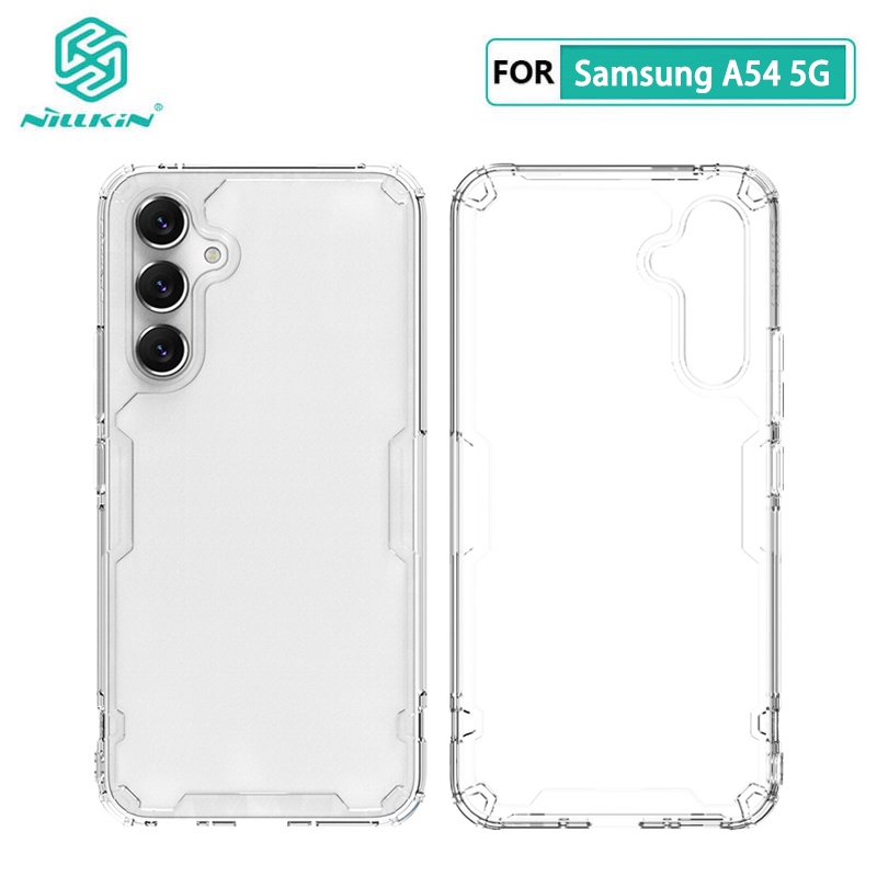 Capa Samsung A54 Nillkin Série Natureza Pro traseira de TPU macio Capinha Para Samsung Galaxy ...