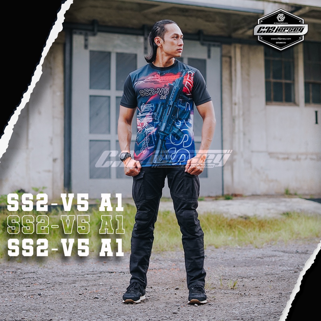 Camiseta TNI ARMY SS2-V5 A1 SUBLIMEJERSEYBANDUNG C72 | Shopee Brasil