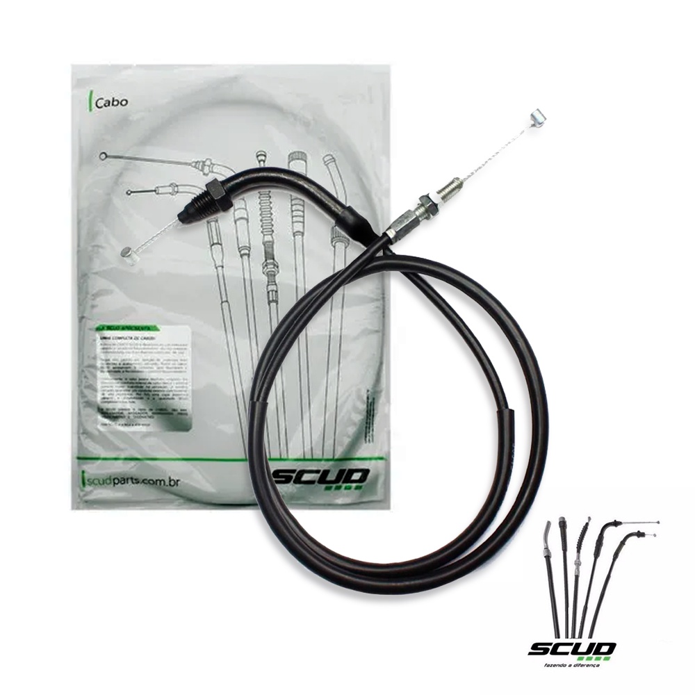 Kit Cabo Acelerador Honda Nxr 160 Bros 2016 Scud | Shopee Brasil