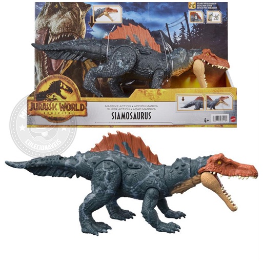 Dinossauro Jurassic World Dominion Siamosaurus Mattel | Shopee Brasil