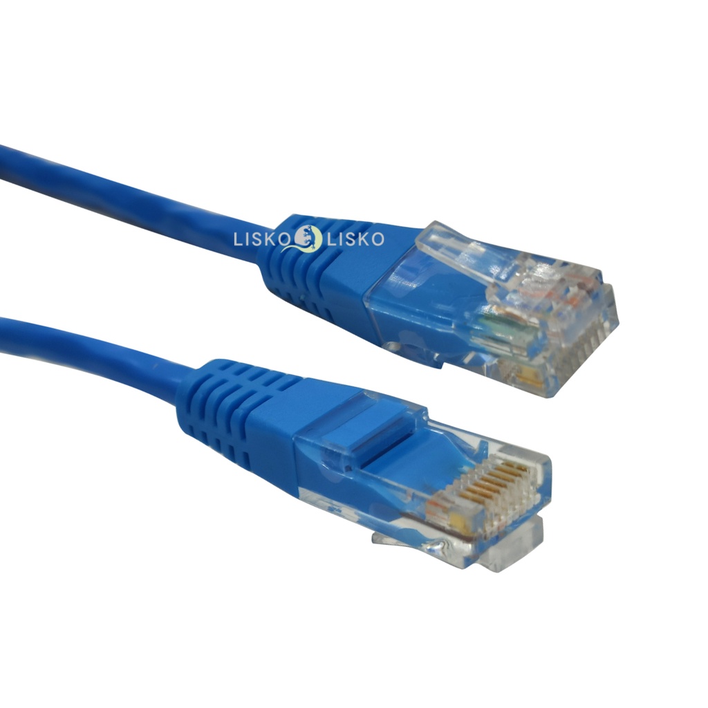 Cabo Rede Cat5e Azul 05m Metros Pacific Utp Pronto Usar Uso | Shopee Brasil