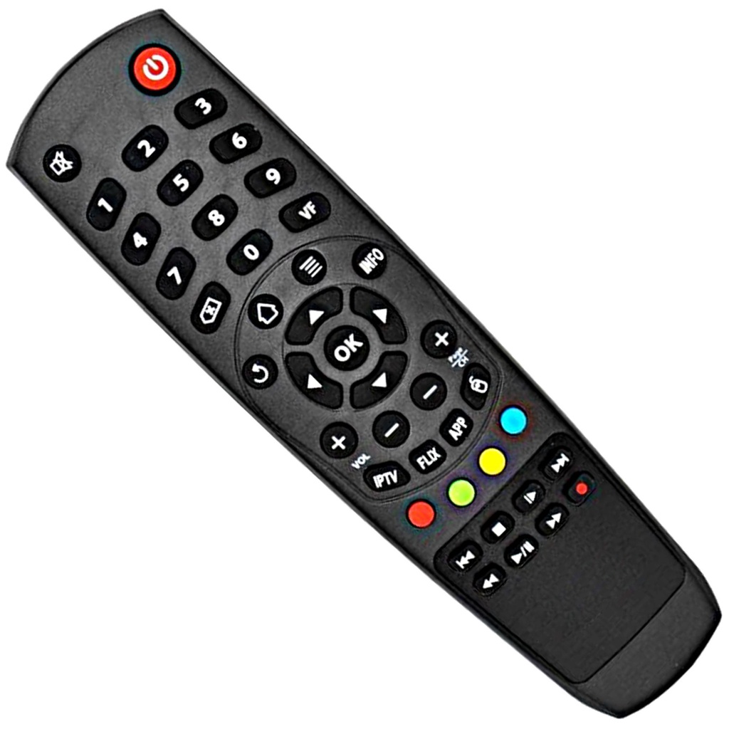 Controle Remoto Meo Flixter / Black | Shopee Brasil