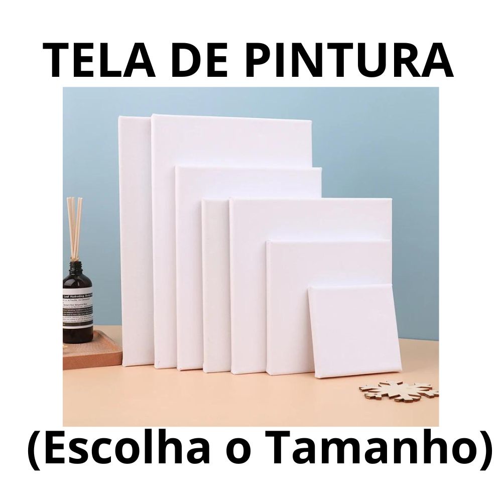 Tela de Pintura pintura (Escolha o Tamanho) | Shopee Brasil