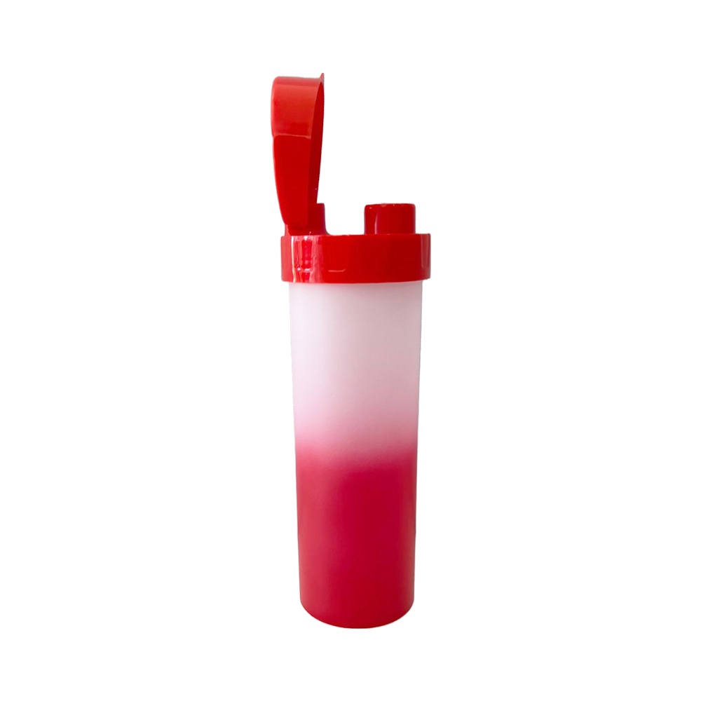 Kit 50 Garrafas Acqua Bio Degradê 480ml p/ transfer Vermelha | Shopee Brasil