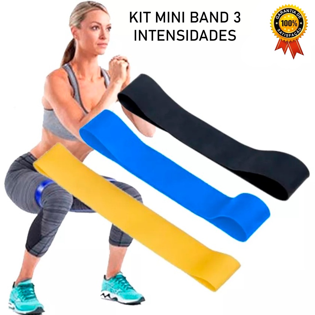 Kit Mini Band - Leve Médio E Forte | Shopee Brasil