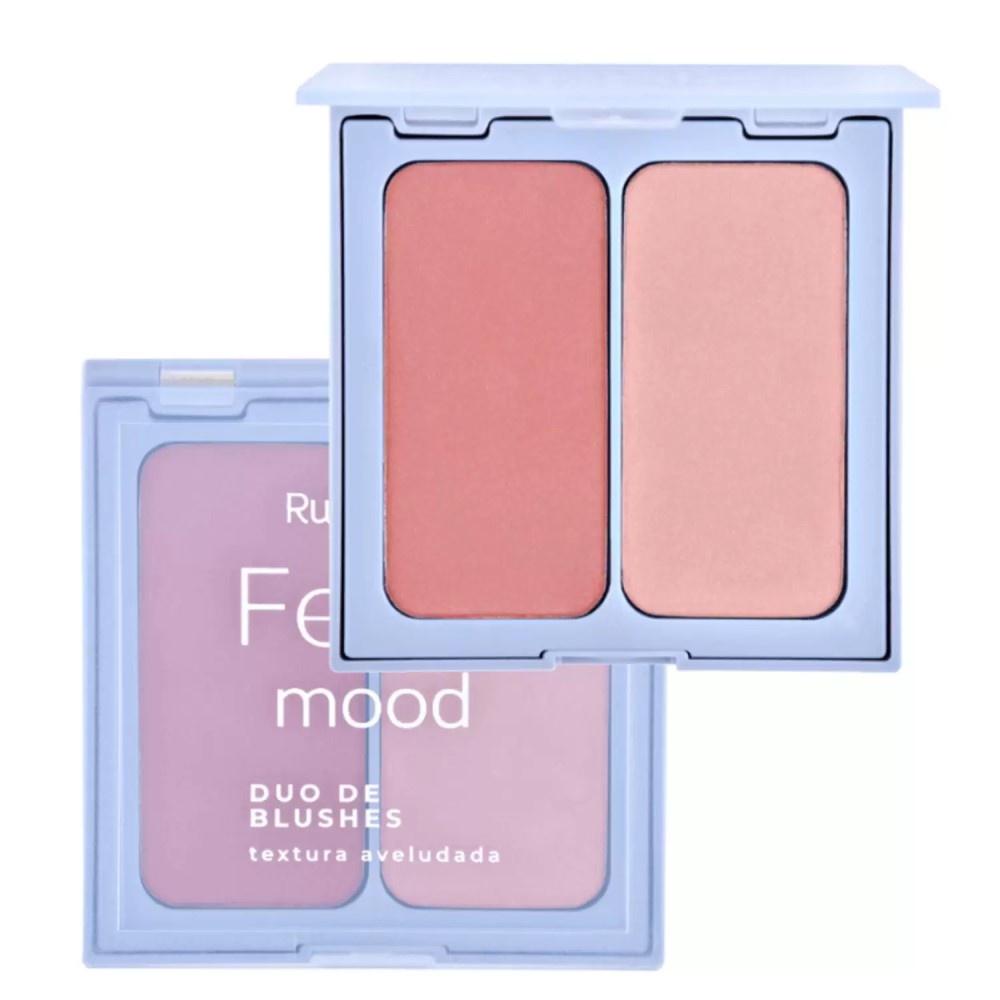 Ruby Rose - Blush Duo Feels Mood HB-870M | Shopee Brasil