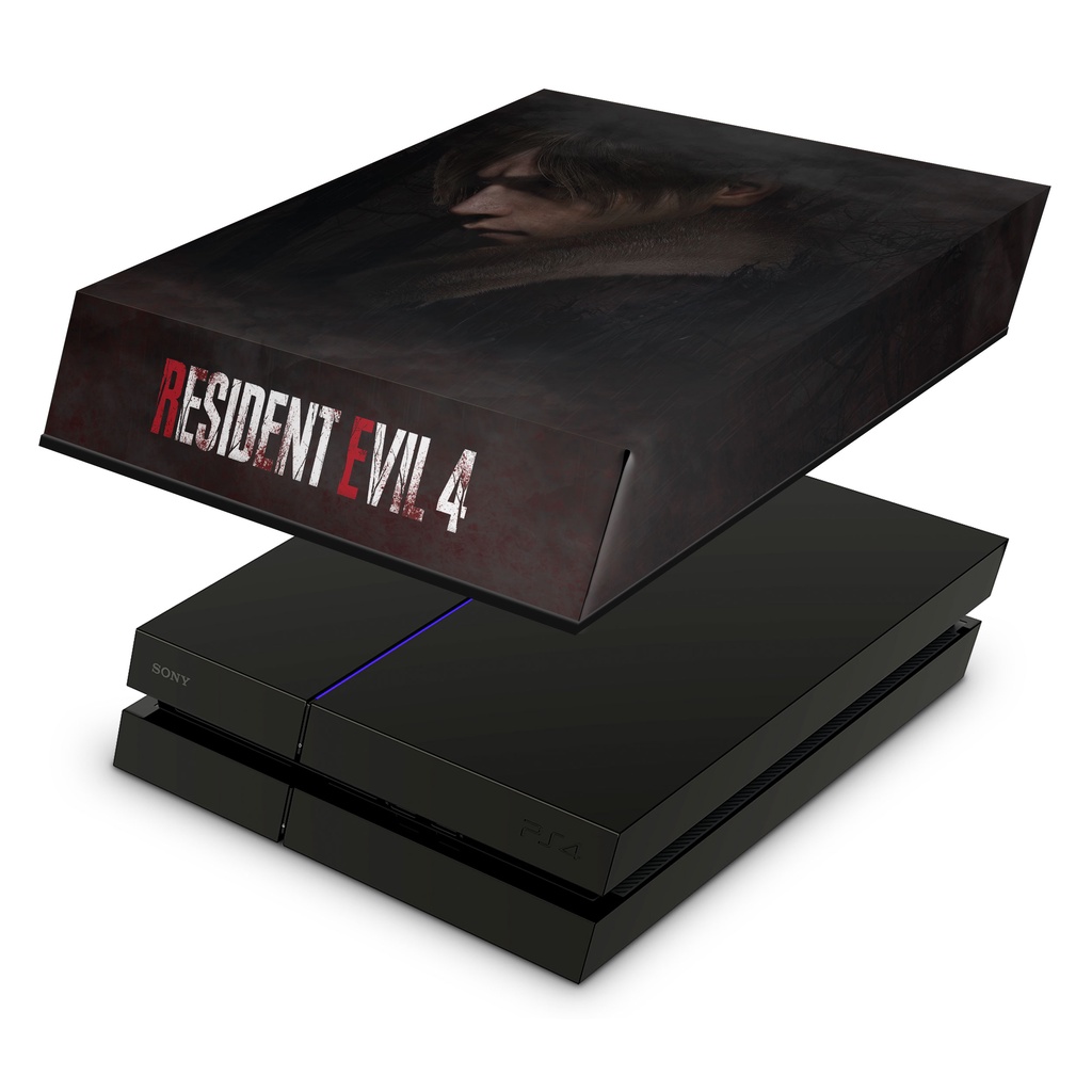 Capa Ps4 Fat Anti Poeira Resident Evil 4 Remake Shopee Brasil