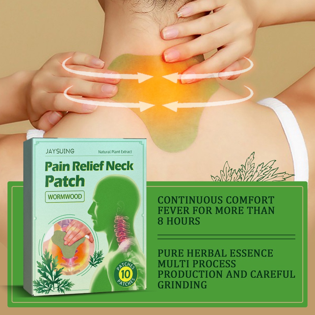 Wormwood Vertebra Cervical Patch Alívio Da Dor No Pescoço Músculo ...