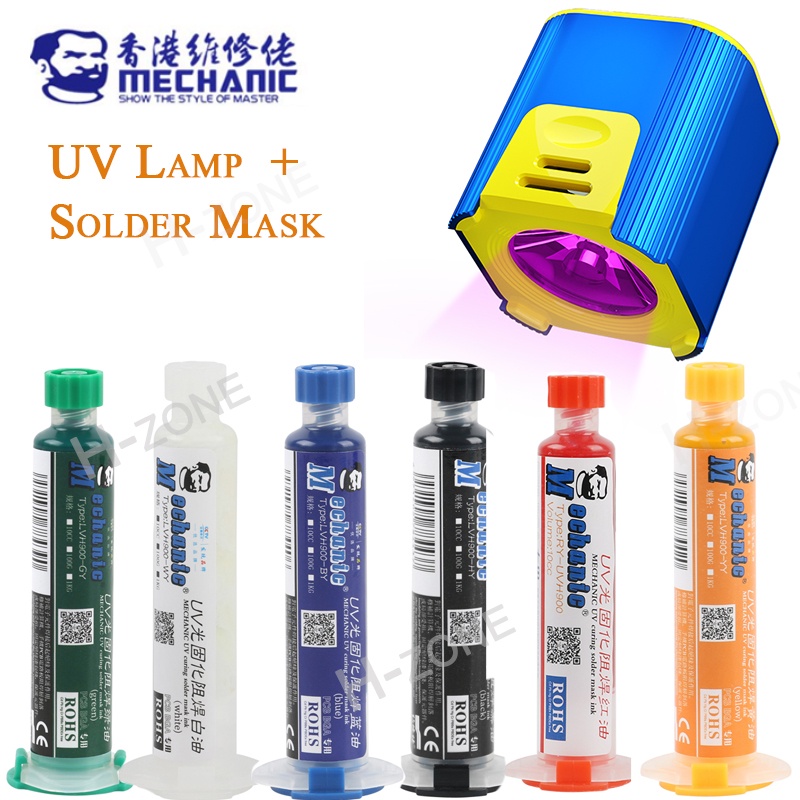 Máscara De Solda UV Verde 10cc BGA Tinta PCB Previne Arcing Corrosivo ...