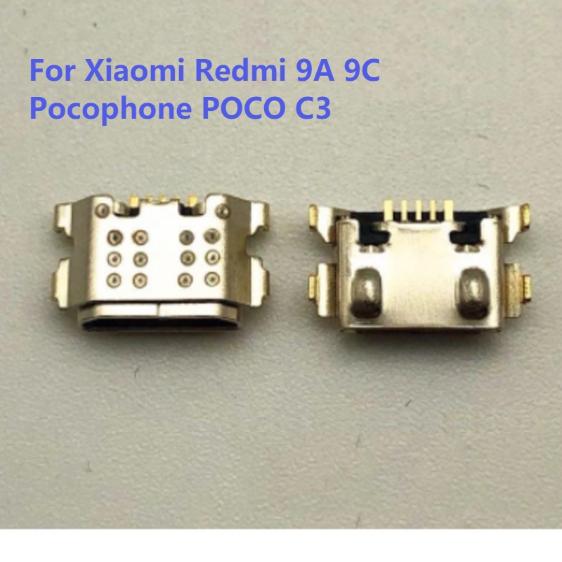 2-10pçs Conector De Carregamento USB Entrada Carregador De Dock Tomada ...