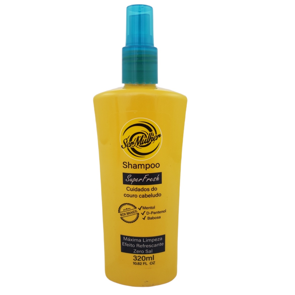 Shampoo Capilar Ser Mulher Super Fresh Para Fibras Orgânicas e Dreads ...