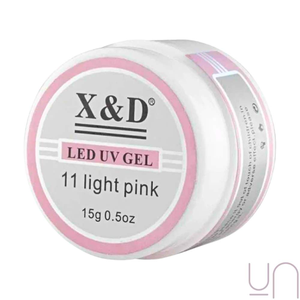 GEL XeD Uv Led 11 Light Pink 15g | Shopee Brasil
