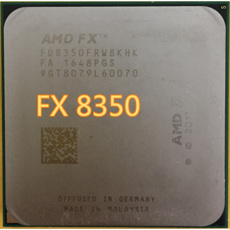 AMD FX-8350 fx 8350 125W AM3 Eight Core 4.0GHz Desktop CPU FX 8350 pode ...