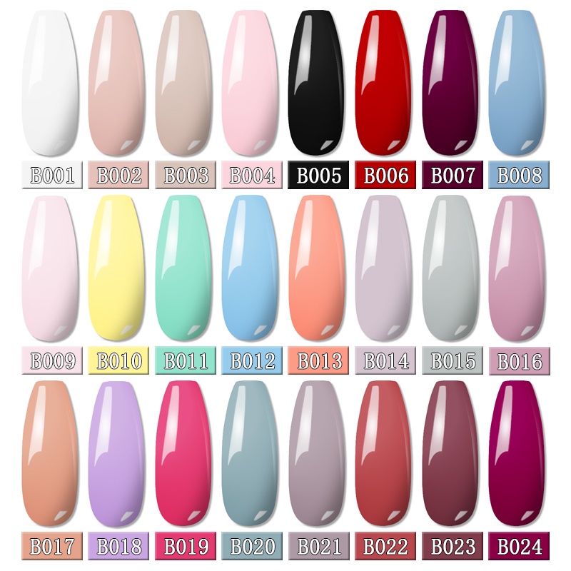 BenB G 8ml Base De Esmalte De Unha Gel Arte UV B001-B046 | Shopee Brasil