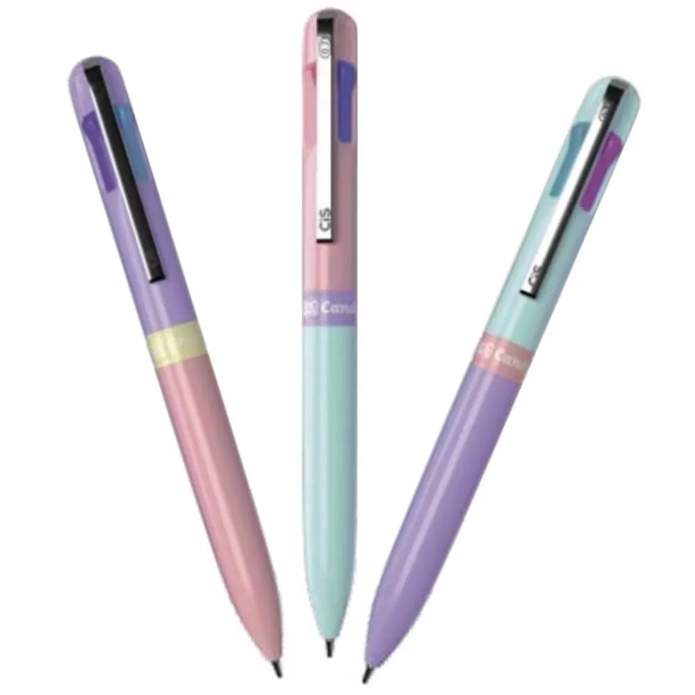 Caneta Cis Candy 4 cores 0.7 | Shopee Brasil