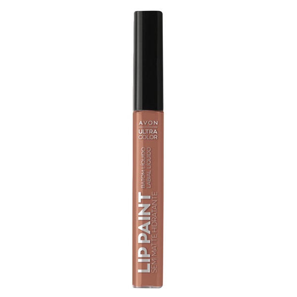 Avon Batom Líquido Lip Paint Nude Delicado - 7ml | Shopee Brasil