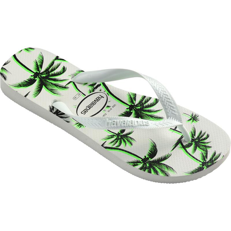 CHINELO HAVAIANAS MASCULINO ALOHA 37/8 BRANCO/VERDE HAVAIANAS | Shopee ...
