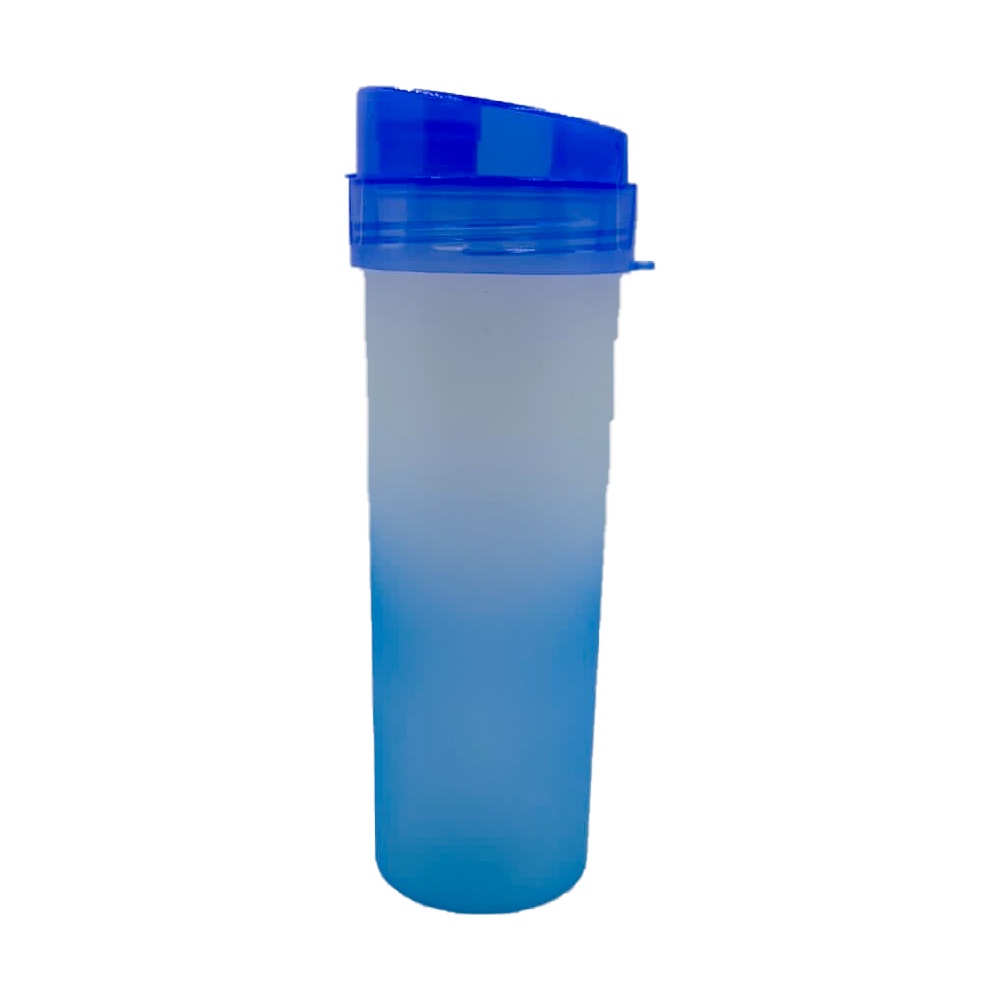 Kit 50 Garrafas Acqua Bio Degradê 480ml para transfer Azul | Shopee Brasil