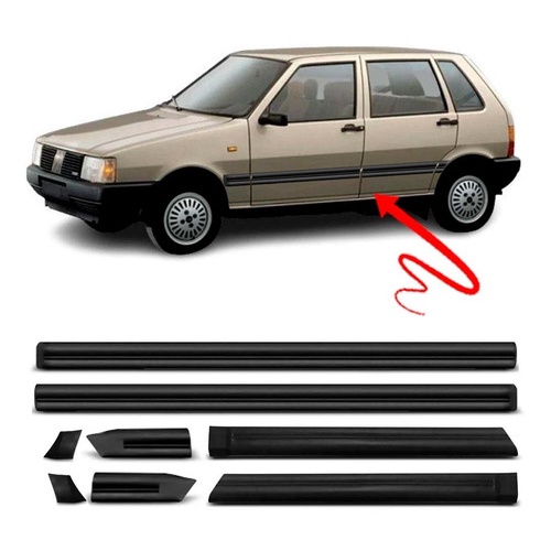 Friso Lateral Uno 88/94 4 Portas - Modelo Original Largo | Shopee Brasil