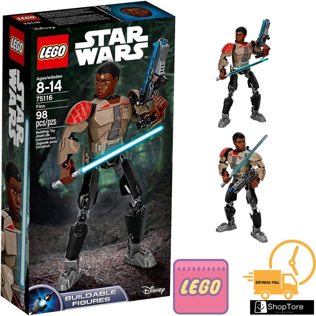 Lego Star Wars - Finn - 75116 - Disney | Shopee Brasil