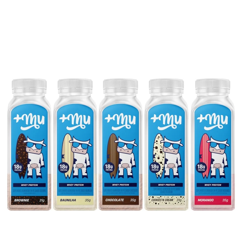 Whey Dose 32g - Sabores - Mais Mu | Shopee Brasil