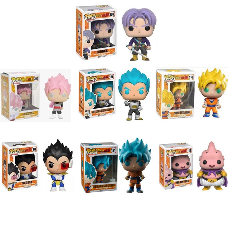 Funko Pop Animação Bola De Dragão Z Goku Vegeta Mestre Roshi Piccolo ...
