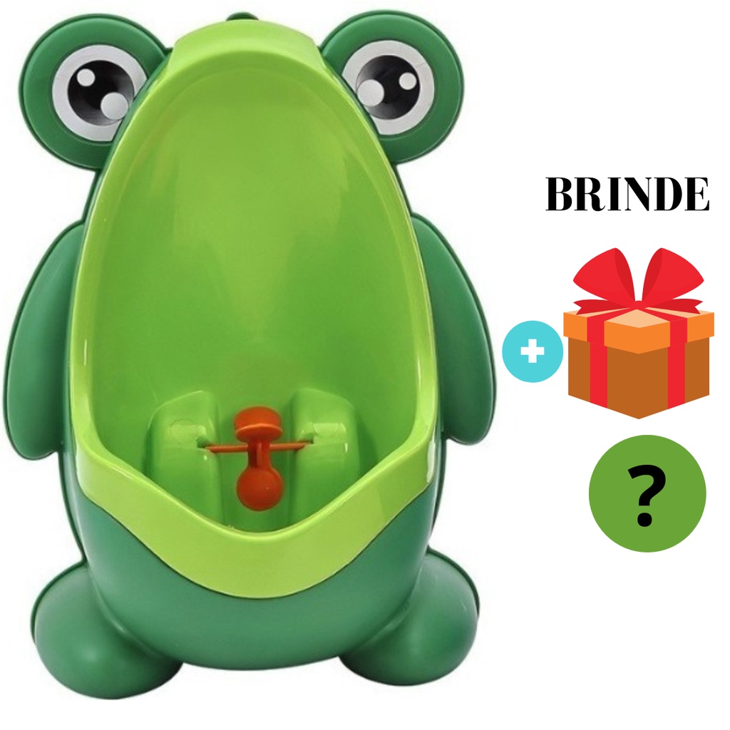 Penico Sapo Mictório Vertical Meninos Língua Giratória mictorio ...