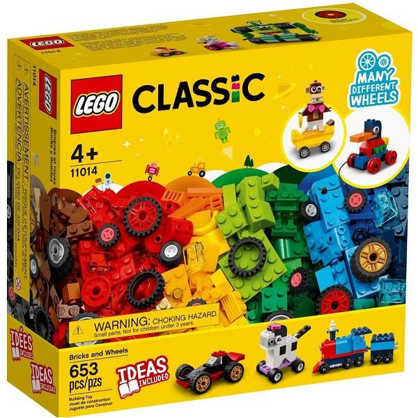Lego Classic Blocos e Rodas 11014 | Shopee Brasil