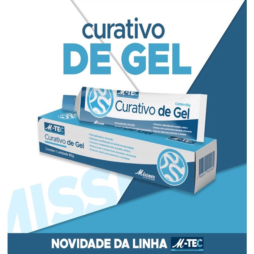 Curativo De Gel M-tec 85 Gramas - Missner | Shopee Brasil