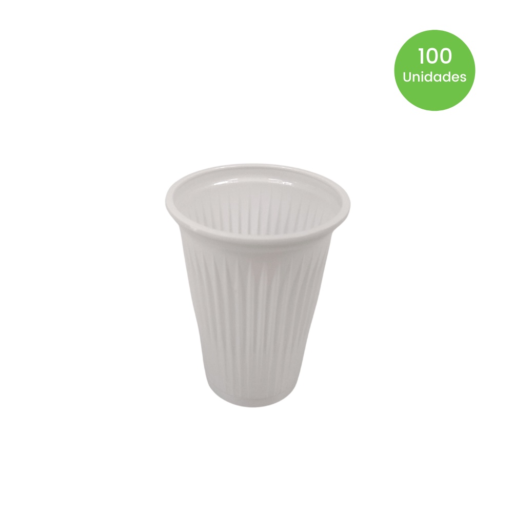 Copo de 80ml branco PP Altacoppo com 100 unidades | Shopee Brasil